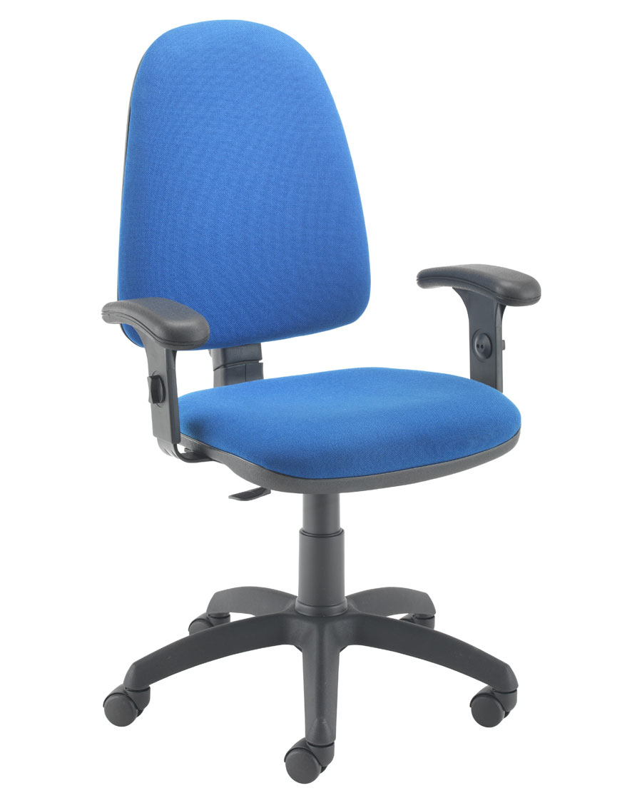 Zoom Highback Operator Chair + Adjustable Arms 24H